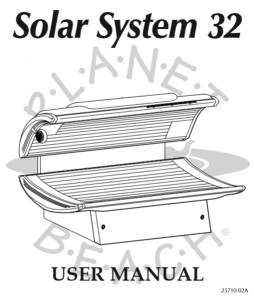 Planet Beach Solar System 32 - Tanning Bed Parts - Tanning Bulbs ...